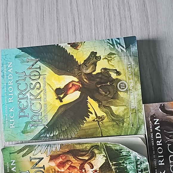 RickRiordan | Accents | Bundle Of Percy Jackson And Olympians Series ...